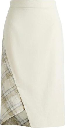 Vivienne Westwood Femme, Jupes, Beige, Taille: 34 FR Midi Infinity Skirt