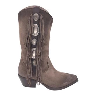 M&eacute;tisse Femme, Chaussures, Brun, Taille: 37 EU Texano Mezza Gamba