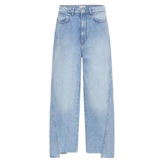 Ichi Ichi, Femme, Jeans, Bleu, Taille: W30 Ihobinne PA Cropped Jeans