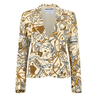 Moschino Damen, Jacken, Mehrfarbig, SGr&ouml;&szlig;e