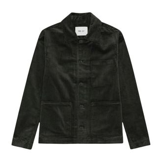 Nn.07 Morgan Overshirt - - Jackets - Herren - Gr&uuml;n - L