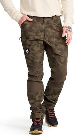 RevolutionRace Homme Nordwand Pro Pants, Pantalon Durable pour la randonnée et Autres activités de Plein air, Earth Camo, S