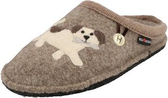 Haflinger Chaussons pour Femmes Flair Fido 313105, Pointure:40 EU, La Couleur:Beige