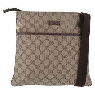 Gucci Sac bandouli&egrave;re en plastique Pre-owned - Femme - Pre-owned - Beige - Taille: ONE Size