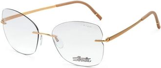 Silhouette unisex, Accessoires, Jaune, Taille: 55 MM Optical Frame