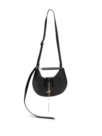 Shanghai Tang mini sac port&eacute; &eacute;paule Fortune Cookie - Noir