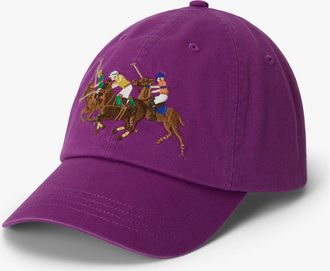 Polo Ralph Lauren Casquette brod&eacute;e en coton