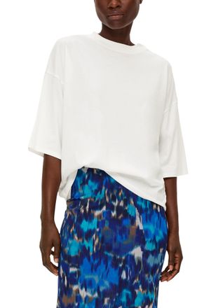 s.Oliver Damen T-Shirt Kurzarm White 34