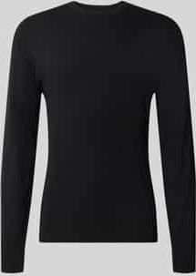 Mc Neal Strickpullover mit geripptem Rundhalsausschnitt