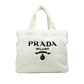 Prada Pre-owned Terry Cloth Tote Bag - - Pre-owned - Damen - Wei&szlig; - ONE SIZE