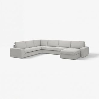 IKEA KIVIK 6er-Ecksofa m R&eacute;camiere