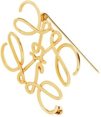 Loewe Metallic Anagram Spindle - Gold