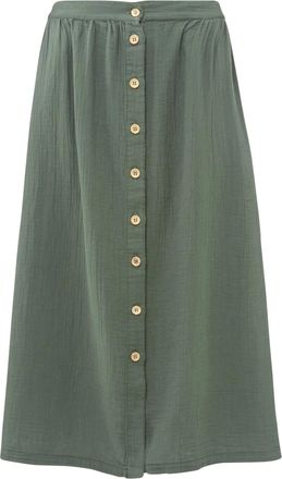 Marlot Paris Jupe Midi Gaze de Coton Minette - Collection Femme - Marlot Paris