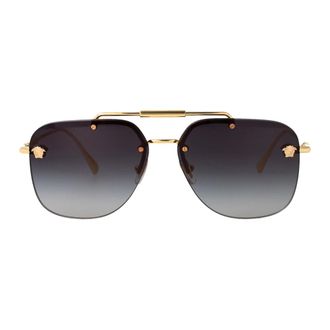 Versace Lunettes de soleil Ve2296 - Femme - Accessoires - Jaune - Taille: 60 MM