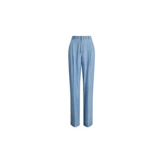 Polo Ralph Lauren Femme, Pantalons, Bleu, Taille: 38 FR Pantalon &Eacute;l&eacute;gant