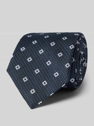 Willen Krawattenfabrik Krawatte aus Seide im Allover-Look (8 cm)