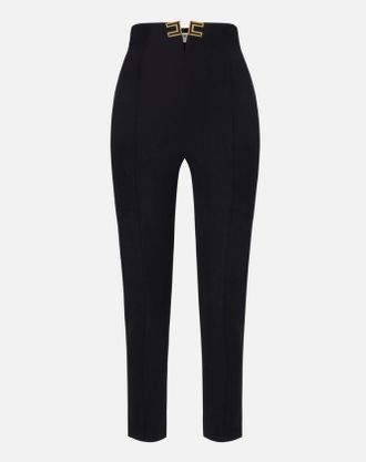 Elisabetta Franchi Pantalon Elisabetta Franchi avec d&eacute;tails du logo