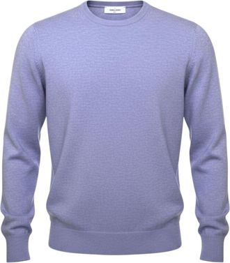 Gran Sasso Homme, Pulls, Violet, Taille: 3XL 55159/19699 Pull ras du cou