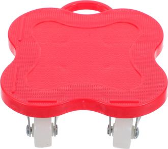 Holibanna M&ouml;belroller f&uuml;r Schwere Lasten 4 R&auml;driger Transportwagen mit 360&deg; Drehbaren Rollen Rot Bodenschonend Kompakt Tragbar M&ouml;belheber f&uuml;r Sofa K&uuml;hlschrank S