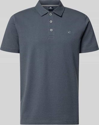 Lerros Regular Fit Poloshirt mit Logo-Stitching