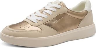 Tamaris Femme Damen Sneaker Low 1-23763-45 Basket, Gold Comb, 38 EU