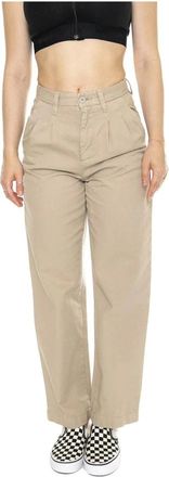 Carhartt Work in Progress Femme, Pantalons, Beige, Taille: W24 Chinos
