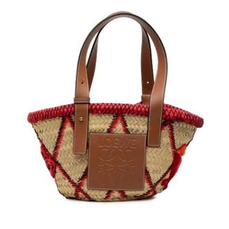 Loewe Pre-owned Raffia Tote - - Pre-owned - Damen - Beige - ONE SIZE