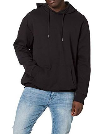 Jack & Jones Jack & Jones Homme JJEBASIC Sweat Hood Noos PS Sweat &agrave; Capuche, Black/, EU3XL US1XL