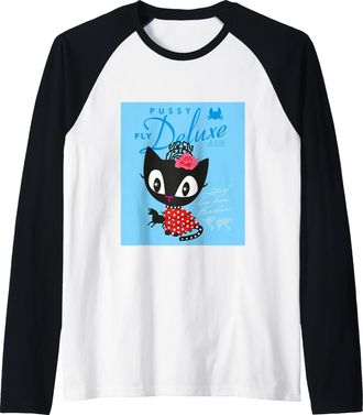 Pussy Deluxe Spanish Barcelona Cat Raglan
