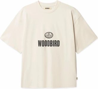 Woodbird Homme, Tops, Blanc, Taille: L WBBeam Nine Tee