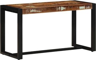 vidaXL Vidaxl - Banc multicolore 80x35x45 cm bois massif r&eacute;cup&eacute;ration