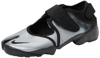 Nike Damen Air Rift Sneaker, Metallic Silver Sail Black, 42 EU