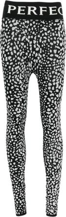 Perfect Moment Jacquard Baselayer-Leggings - - Sport - Damen - Schwarzk - M