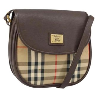 Burberry Sac bandouli&egrave;re en toile Pre-owned - Femme - Pre-owned - Multicolore - Taille: ONE Size