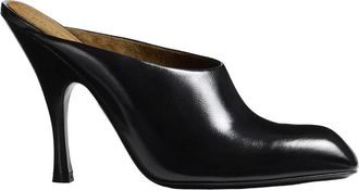 Khaite Schwarze Leder-Stiletto-Sandalen - - Shoes - Damen - Schwarzk - 39 EU