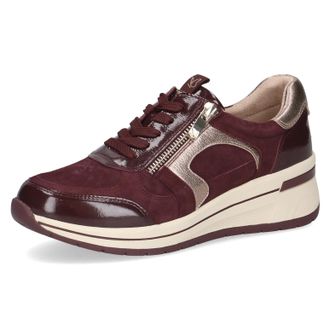 Caprice Caprice Damen 9-23300-44 Sneaker, Bordeaux Comb, 38 EU Weit