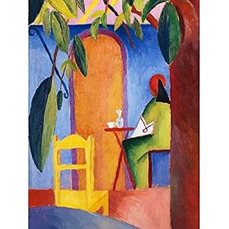 Fine Art Prints Macke August Türkisches Café, ungerahmt