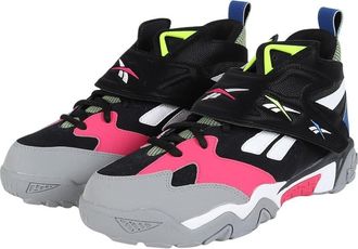 Reebok Unisex Preseason 94 Sneaker,Black Boldpink White,44.5 EU