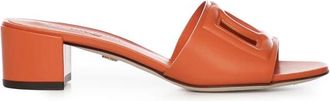 Dolce & Gabbana Femme, Chaussures, Orange, Taille: 37 EU Bianca Tongs