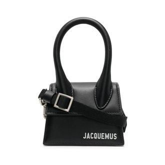 Jacquemus Schwarze Schultertasche Stilvolles Design - - Bags - Damen - Schwarzk - ONE SIZE