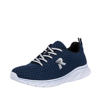 Rieker Sneaker RIEKER, Damen, Gr. 40, dunkelblau, Mesh, unifarben, Schuhe Sneaker, Klassik Sneaker, Freizeitschuh, Sportschuh, Halbschuh, Leichtgewicht