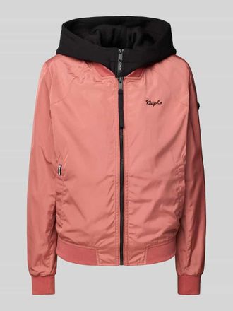 Khujo Bomberjacke mit Label-Print Modell SEEAM
