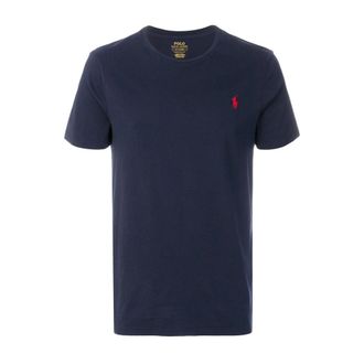 Polo Ralph Lauren Custom Slim Fit T-Shirt - - Tops - Herren - Blau - S