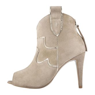 L37 Stiefel mit Absatz - - Shoes - Damen - Beige - 40 EU