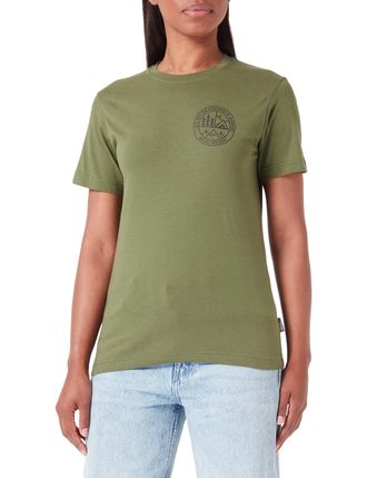 Jack Wolfskin Campfire T-Shirt Greenwood XS