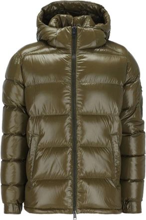 Herno Doudoune matelass&eacute;e &agrave; capuche - Homme - Vestes - Vert - Taille: XL