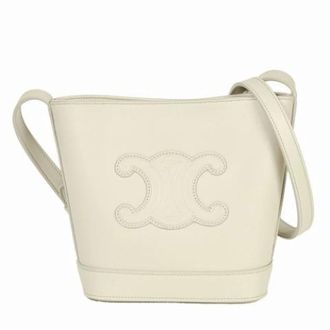 Celine Pre-owned Cuir sacs-celine - Femme - Pre-owned - Blanc - Taille: ONE Size