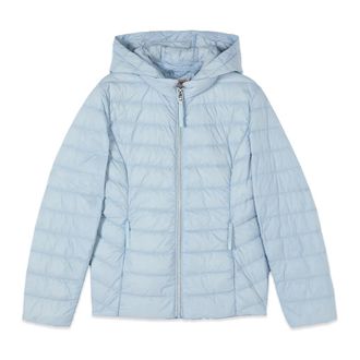 Oltre Leichte Daunenjacke - - Jackets - Damen - Blau - S