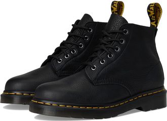 Dr. Martens Unisex-Erwachsene 101 ungebundene Leder-Stiefeletten, modisch, Schwarz, 41 EU