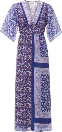 Antik Batik Robe Longue Ilona Coton et Soie Antik Batik
